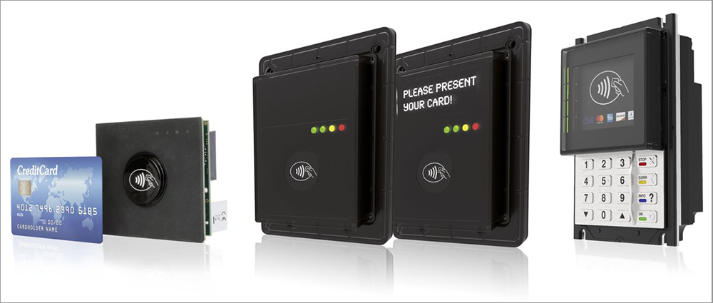 Collection of token and transit devices from Feig